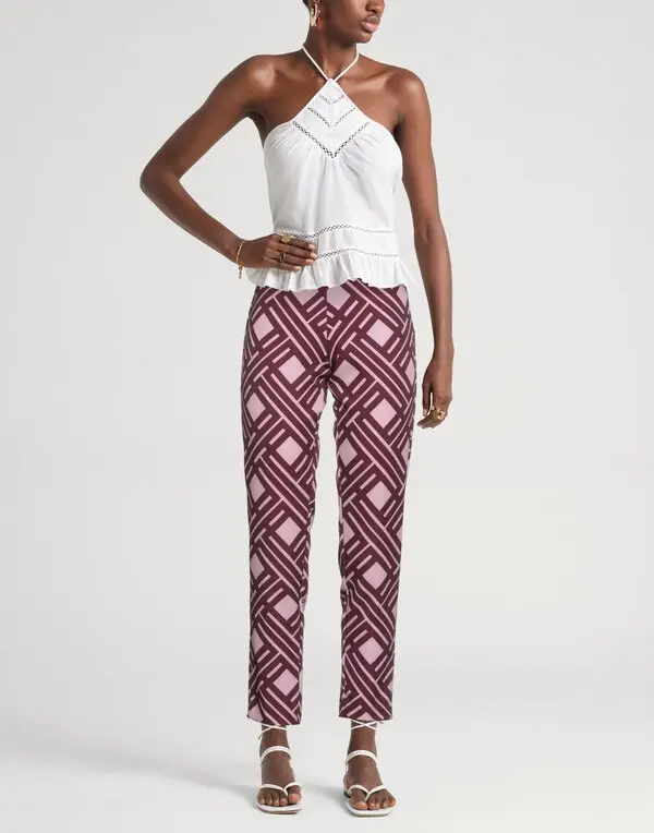 CRISTINAEFFE Tapered Two-tone Pants - Red
