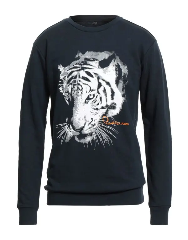 Roberto Cavalli Cotton-blend Sweatshirt - Blue
