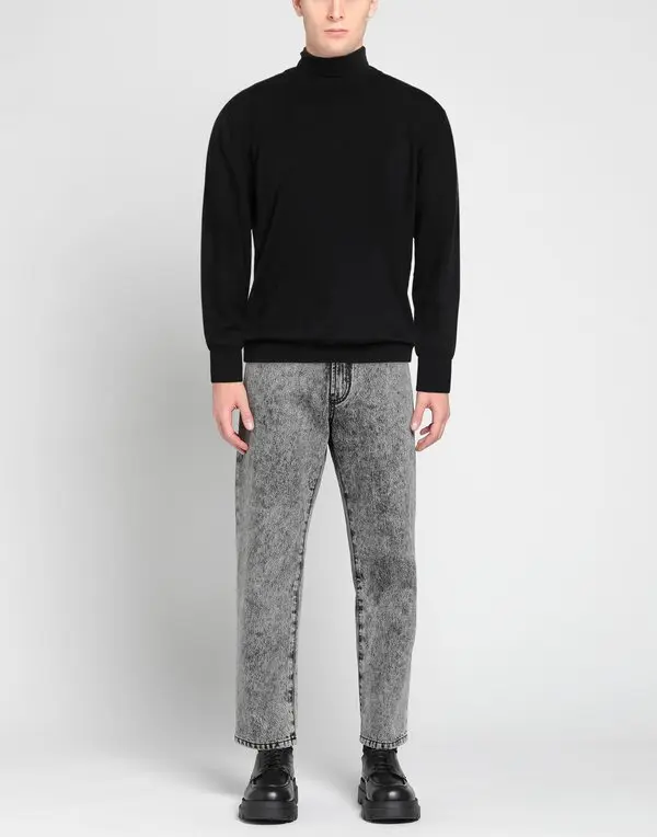 RICHARD OWE'N Turtleneck Wool Top