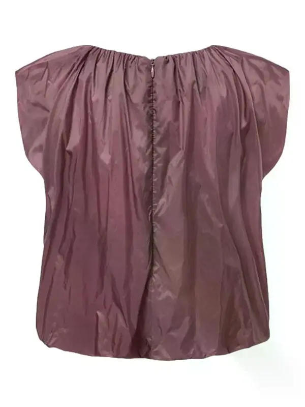 AMOMENTO Ruched-detailing Top