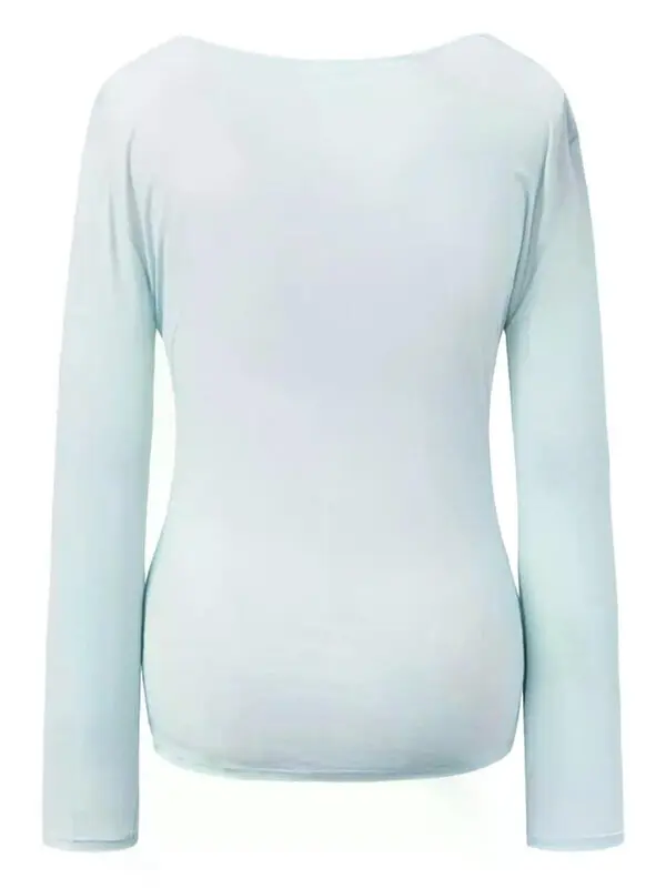 AMOMENTO Boat Neck Top