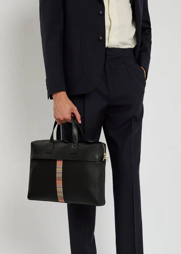 Paul Smith Grained Leather Briefcase