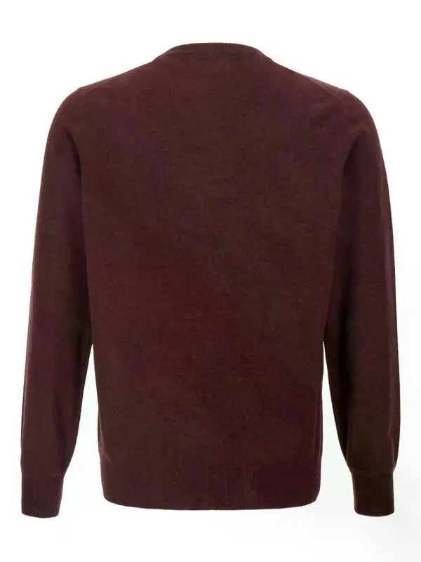 Brunello Cucinelli Cashmere Crew Neck Sweater - Brown