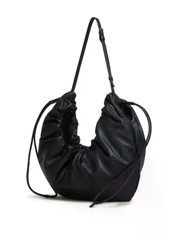 Marni Leather Shoulder Bag - Black