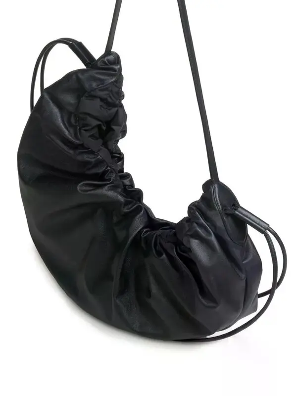 Marni Leather Shoulder Bag - Black