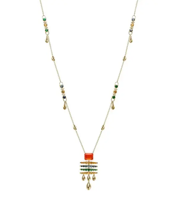 BOODLES Masai Mara Inside Africa Necklace - Gold