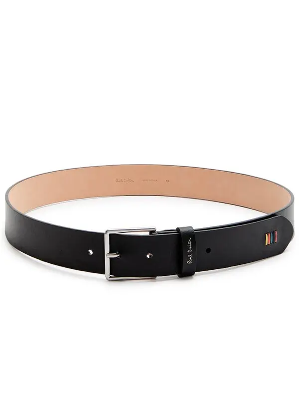 Paul Smith Leather Belt - Black