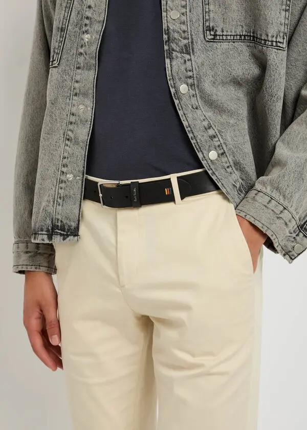 Paul Smith Leather Belt - Black