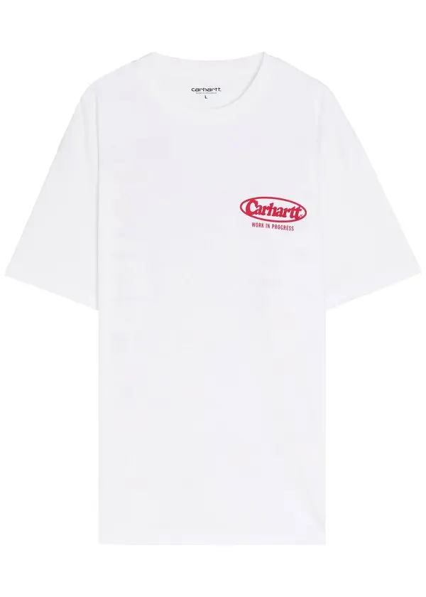 Carhartt Work In Progress Logo-print Cotton T-shirt - White