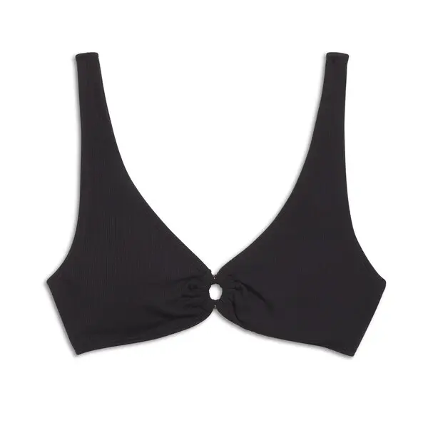 PUMA Swim Bikini Top - Black