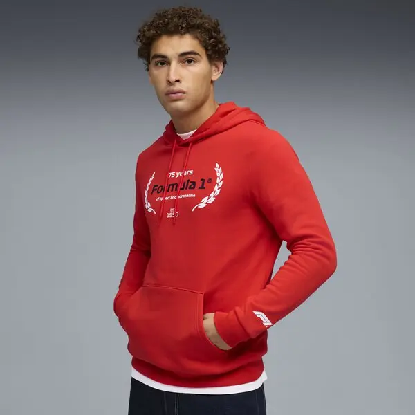 PUMA Formula 1â® Motorsport Essentials Hoodie - Red