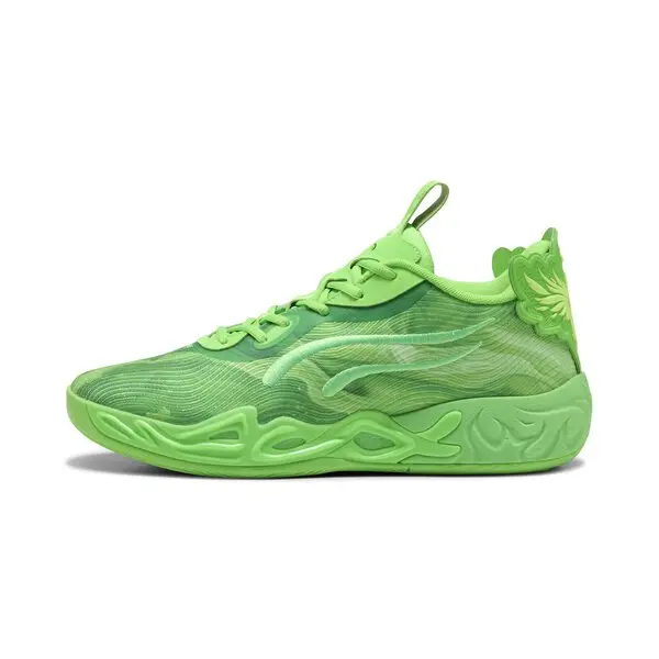 PUMA Mb.04 Low Top Basketball Shoes - Green