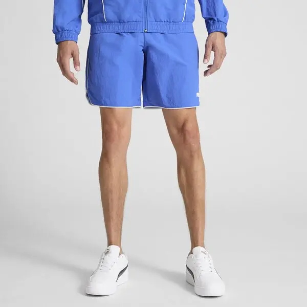 PUMA Sport Heritage Woven Shorts - Blue