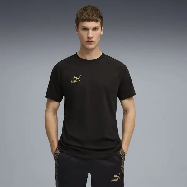 PUMA King Soccer T-shirt - Black