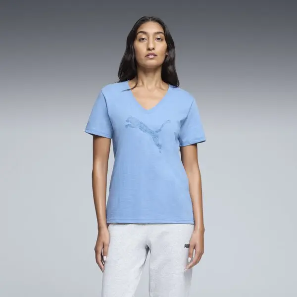 PUMA Graphic V-neck T-shirt