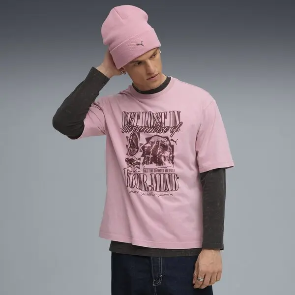 PUMA House Of Graphics T-shirt - Pink