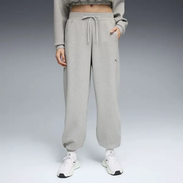 PUMA Cloudspun Ultra Soft Training Joggers Pant - Light Gray Heather
