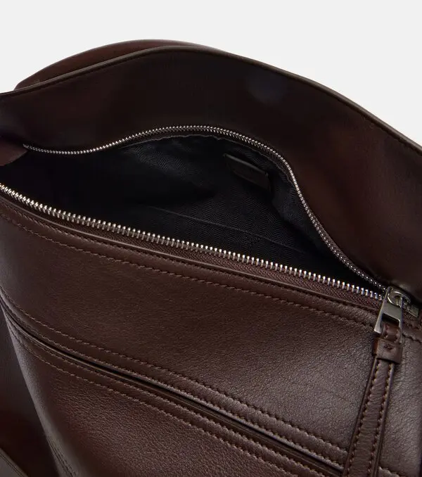 Loewe Puzzle Biker Large Leather Top-handle Bag