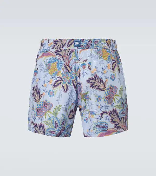 Etro Printed Swim Trunks