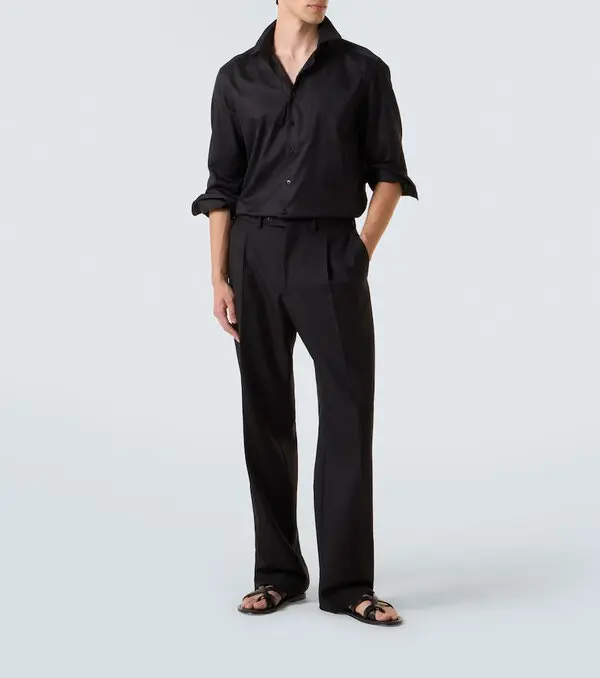 Etro Paisley Cotton Jacquard Shirt