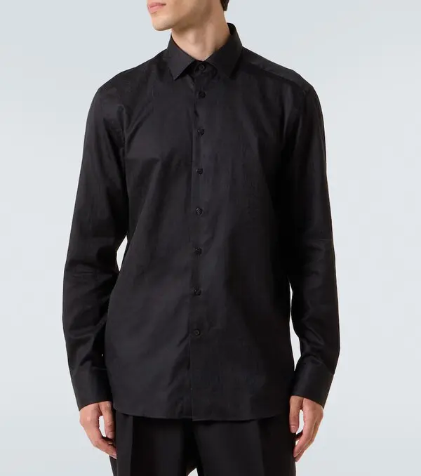 Etro Paisley Cotton Jacquard Shirt