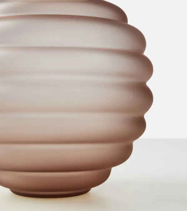 VENINI Deco Murano Glass Vase Napoleone Martinuzzi - Brown