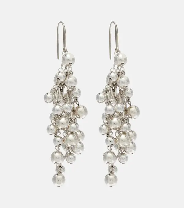 Isabel Marant Étoile Tiva Embellished Drop Earrings - Silver