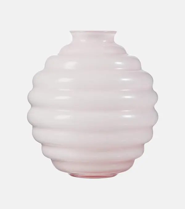 VENINI Deco Small Murano Glass Vase Napoleone Martinuzzi - Pink