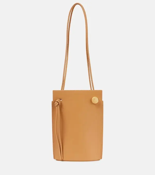 Loewe Pebble Dice Leather Pouch - Neutrals