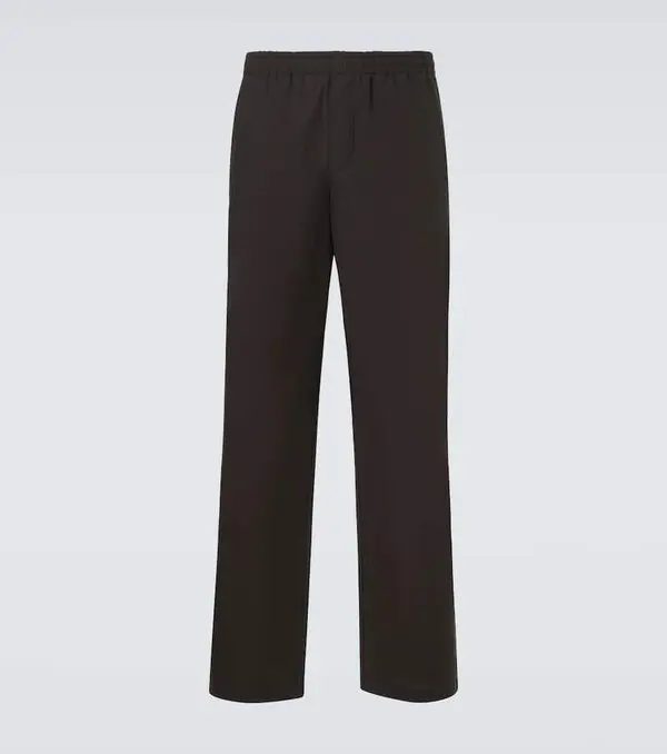 TOD'S Cotton Straight Pants