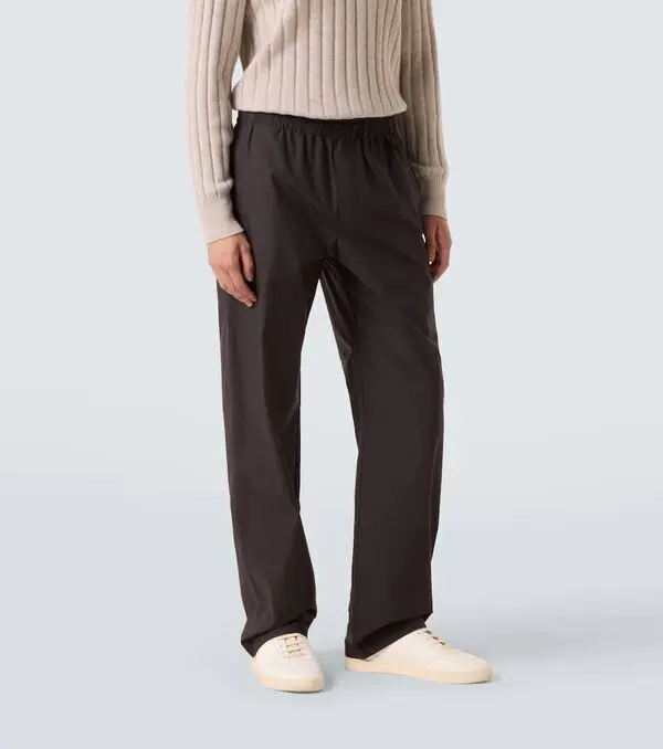 TOD'S Cotton Straight Pants