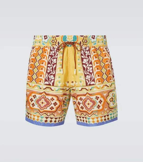 Etro Printed Swim Trunks - Multicoloured