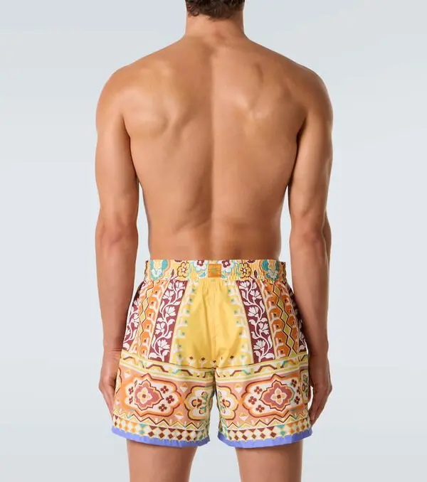 Etro Printed Swim Trunks