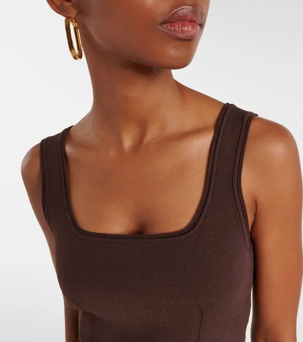 Simkhai Ramaina Tank Top - Brown