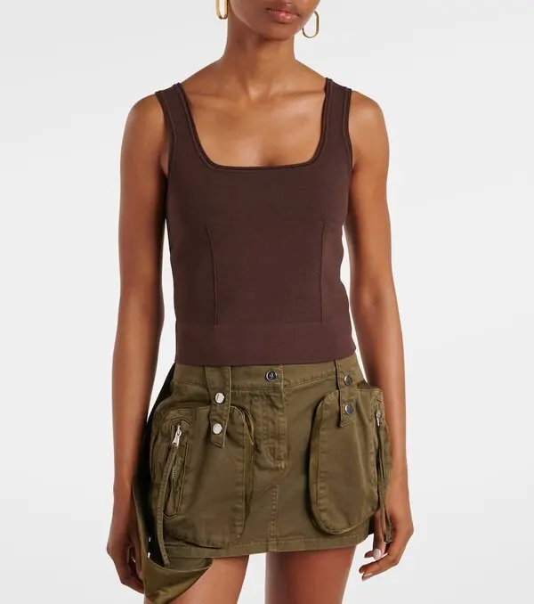 Simkhai Ramaina Tank Top - Brown