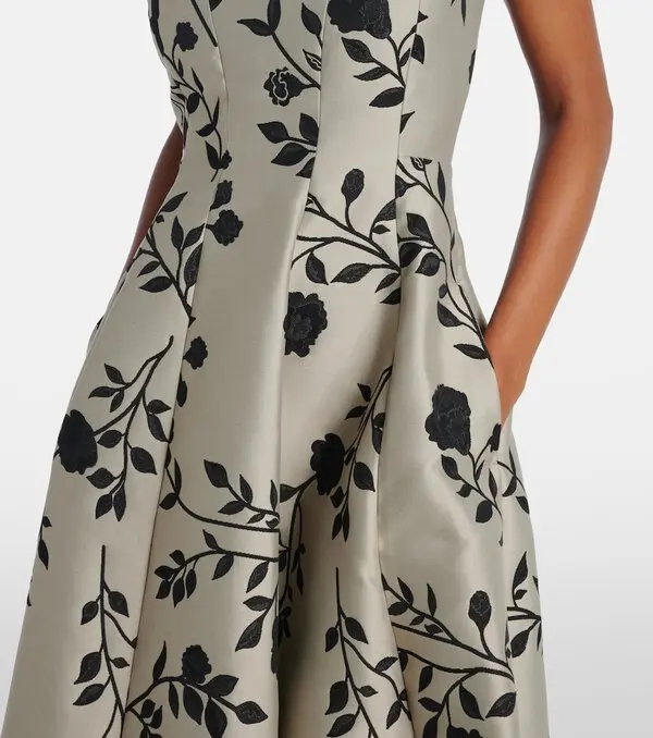 Max Mara Clea Floral Midi Dress