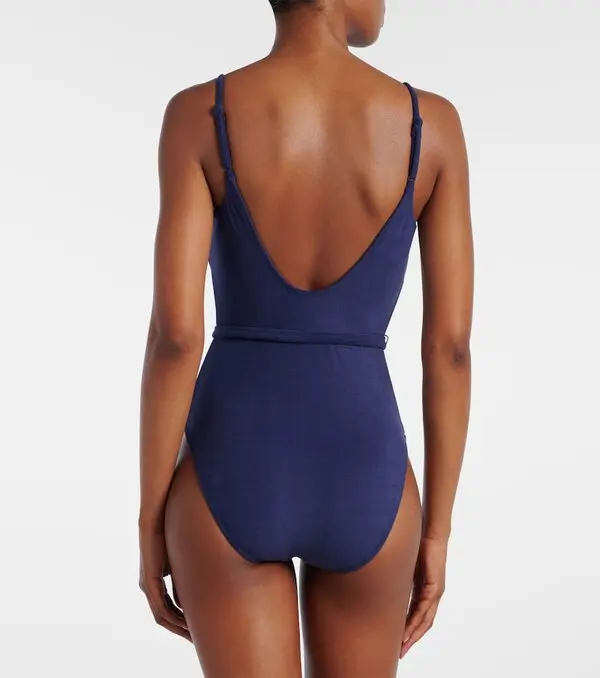 Polo Ralph Lauren Belted Kennedy 1pc Swimsuit