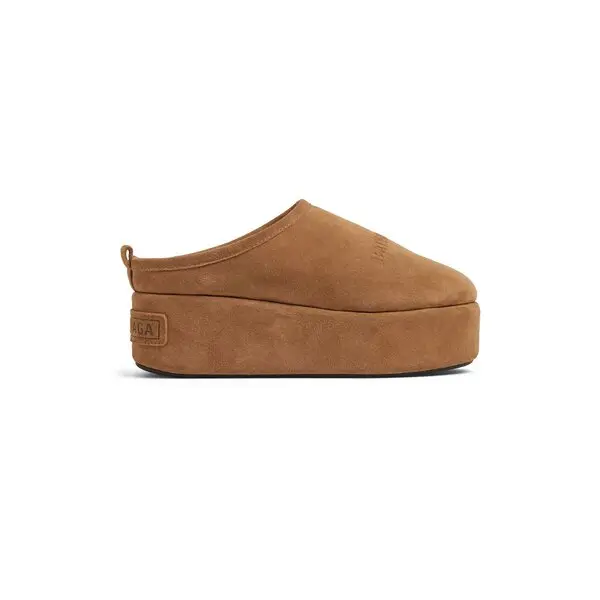 Balenciaga Alaska Soft Platform Mule - Brown