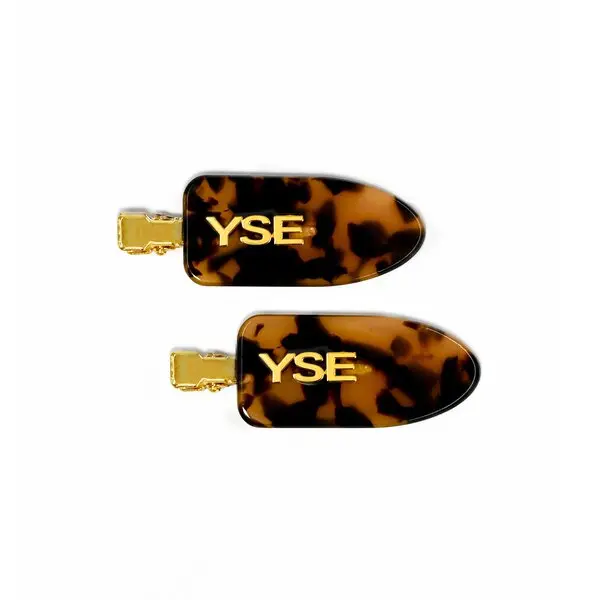 YSE BEAUTY Crease-free Tortoiseshell Hair Clips - One-color