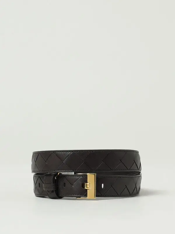 Bottega Veneta Leather Belt - Brown