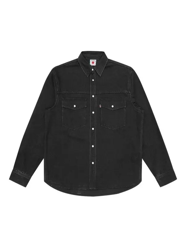 ICECREAM Running Dog Denim Shirt