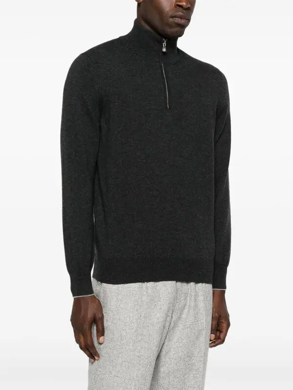 Brunello Cucinelli Cashmere High Neck Sweater
