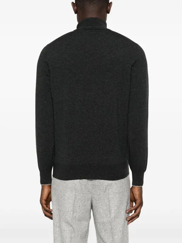 Brunello Cucinelli Cashmere High Neck Sweater