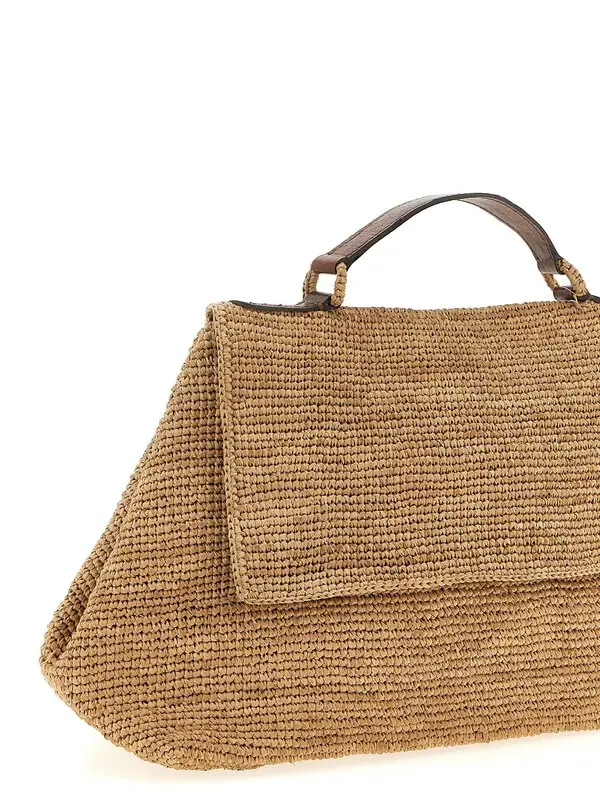 IBELIV Lahady Raffia Handbag