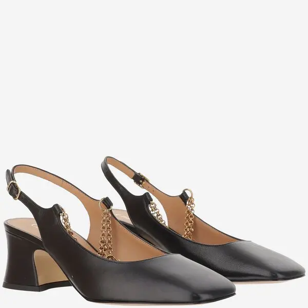 Chloé Charms Slingback Pumps