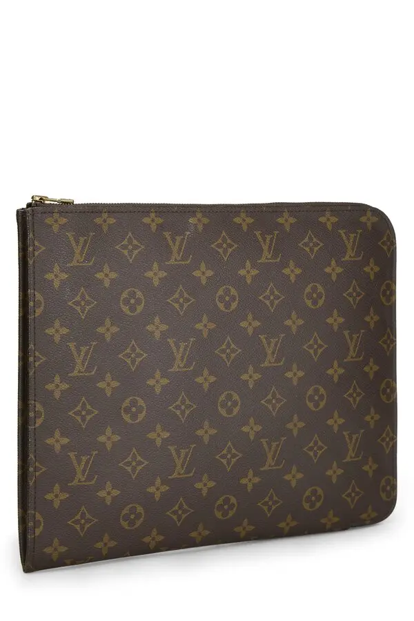 LOUIS VUITTON Monogram Canvas Poche Documents