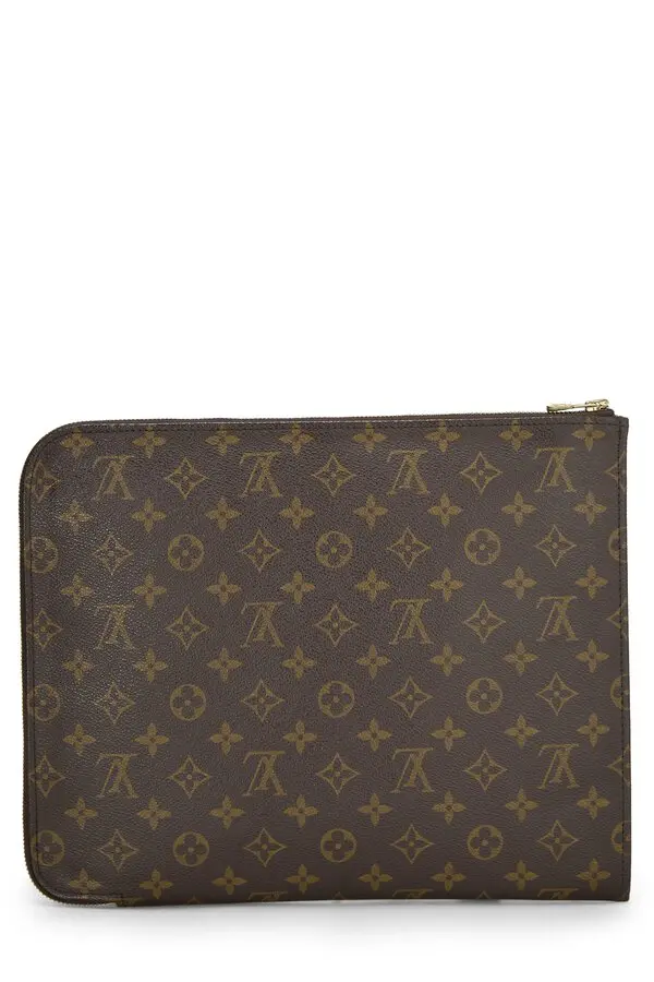 LOUIS VUITTON Monogram Canvas Poche Documents