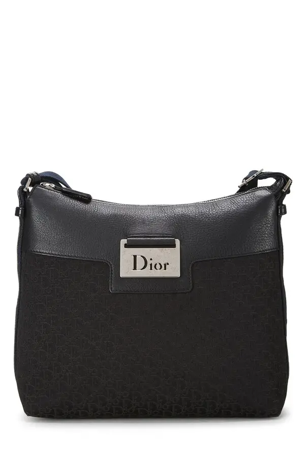 Dior Canvas Street Chic Shoulder Bag