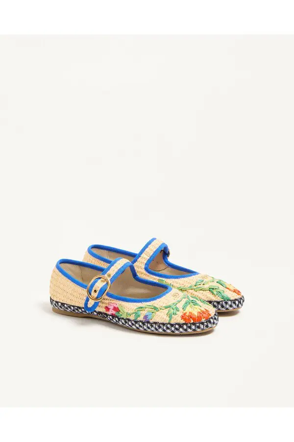 Valentino Garavani Endouce Mary Jane Ballerinas - Floral