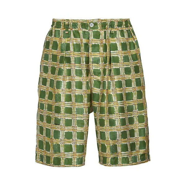 Marni Check Fields Shorts